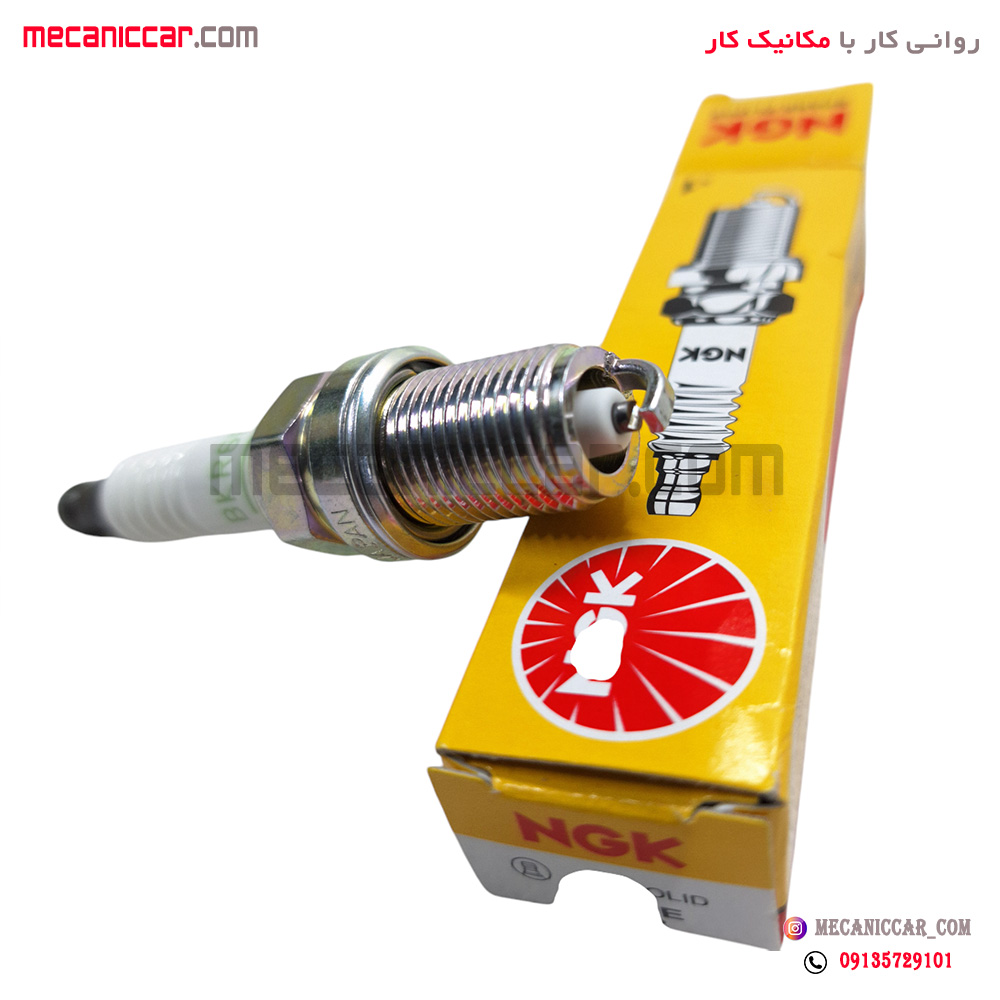 ♥مشخصات و قیمت شمع موتور انژکتور BKR6E پژو 206 و سمند و پژو 405 و پراید NGK (4 عددی) - مکانیک کار
